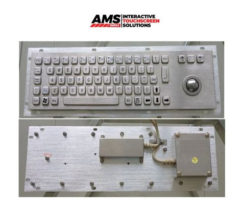 Ams Metal Keyboard With Trackball At ₹ 13000 In Mumbai Id 4891329662