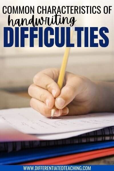 Ways To Differentiate For Babes Who Struggle With Handwriting