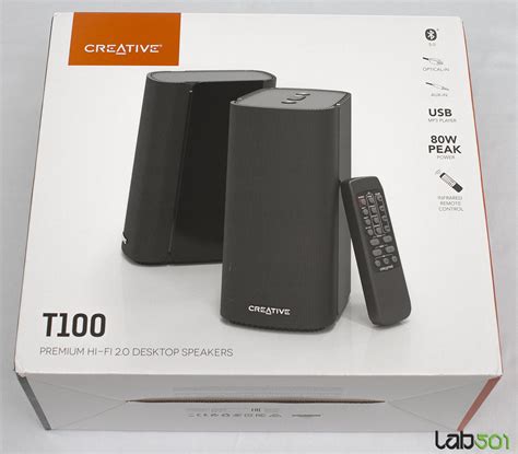 Review - Creative T100 - lab501