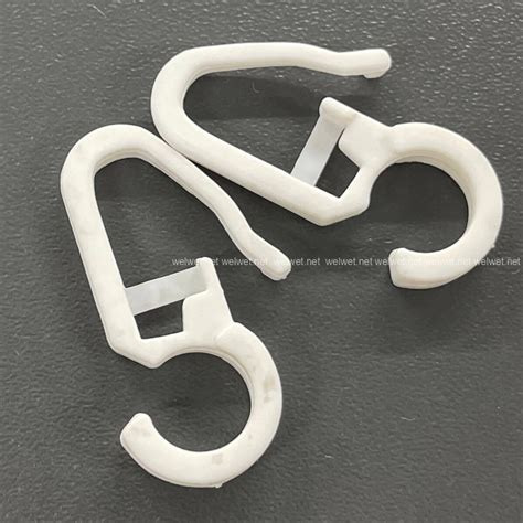 Крючки для металопластикового карнизу, шторні крючки білі- 10шт купити ...