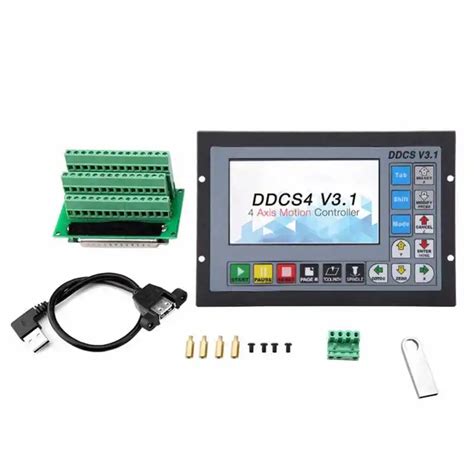 Ddcs V3 1 V4 1 3 4 Axis Cnc Standalone Offline Motion Controller Emergency Stop Electronic