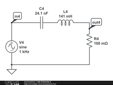 Lab 4 Exercise 4 CircuitLab Lab 4 Exercise 4 CircuitLab