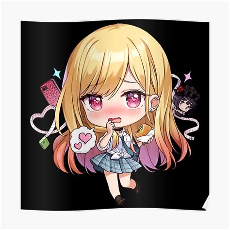 Marin Kitagawa Chibi Poster For Sale By KimberlyWeeb Redbubble