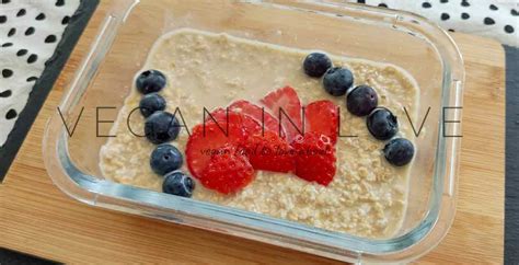 Overnight Oats Receta Avena Remojada Vegan In Love
