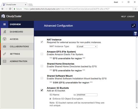 cloudycluster documentation