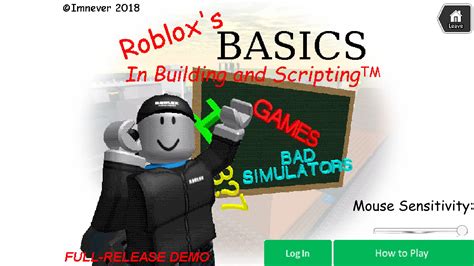 Roblox Basics In Building And Scripting