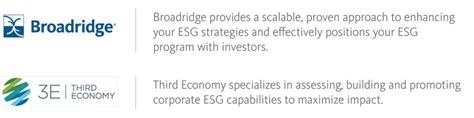 Optimize Your Esg Strategy Broadridge