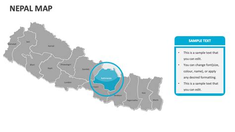 Nepal Map For Google Slides And Powerpoint Ppt Slides