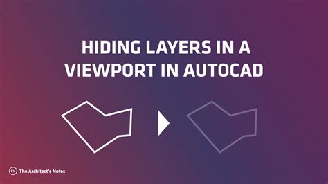 Hiding Layers In Viewports In Autocad YouTube