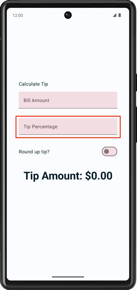 Calculate A Custom Tip Android Developers