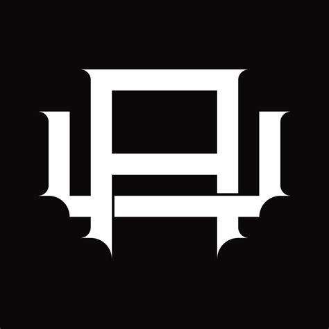 Ua Logo Monogram With Vintage Overlapping Linked Style Design Template 16576195 Vector Art At