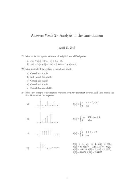 Book Answers Ch2 Pdf Signal Processing Cybernetics