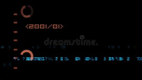Futuristic Hud Interface And Hacker Code Running Down A Computer Screen