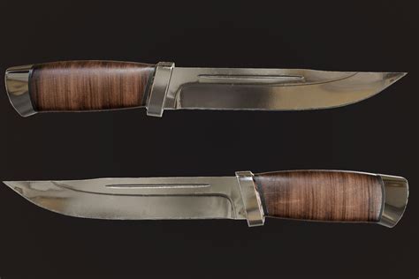 Hq Knife 1 3d Weapons Unity Asset Store