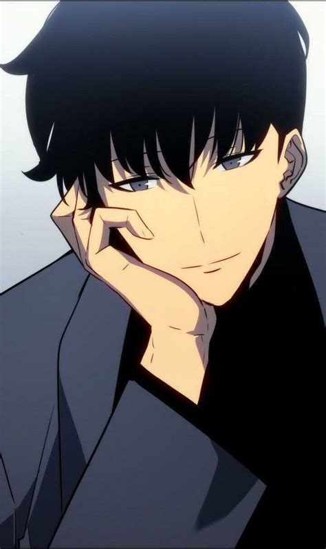 Solo Leveling Sung Jin Woo Cha Hae In Character Design Anime Guys