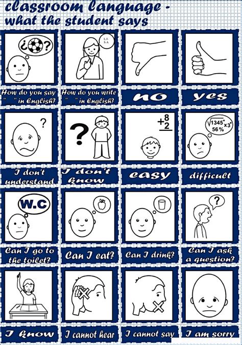 Classroom Language Lesson