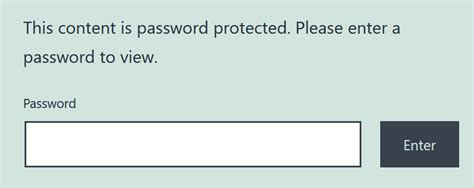 Conditional Content Personalized Message For Each Unique Password