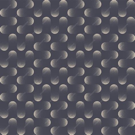 Premium Vector Dynamic Graphic Mod Seamless Pattern Vector Dot Work Stylish Abstract Background