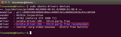 Ubuntu Nvidia Drivers Command Line Buttongarry