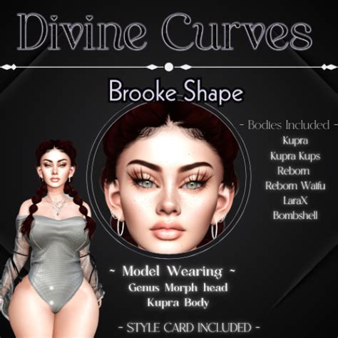 Second Life Marketplace Brooke Shape Genus Morph Head