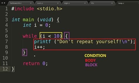 Security Oriented C Tutorial X Control Structures Part II Loops Null Byte WonderHowTo