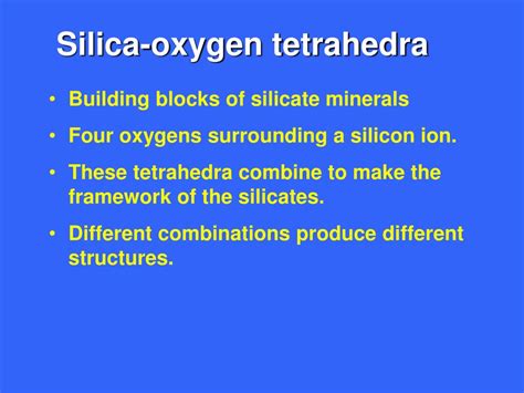 Ppt Minerals Building Blocks Of Rocks Powerpoint Presentation Free Download Id 1367752