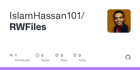 Github Islamhassan101rwfiles