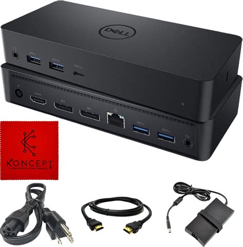 Amazon Com DELL DELLD Universal Docking Station Black Renewed Electronics