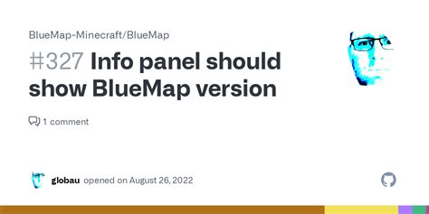 Info Panel Should Show BlueMap Version Issue BlueMap Minecraft BlueMap GitHub