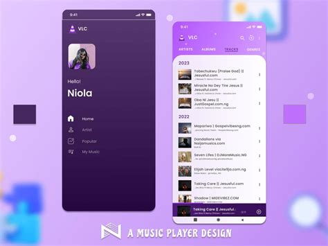 Grace Babajide On Linkedin A Ui Design Of Vlc Player Using Figma