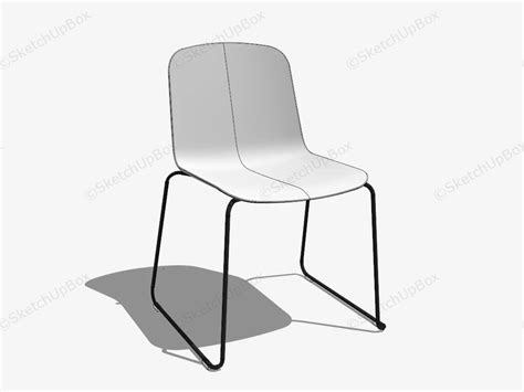 Stackable Office Chair Sketchup 3d Model Skp File Download Sketchupbox