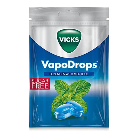 Buy Vicks Vapodrops Menthol 72g Chemist Direct