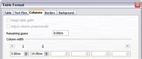 Using Tables For Page Layout Apache Openoffice Wiki