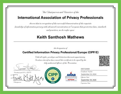 Infosec Train On Linkedin Cippe Certificationsuccess