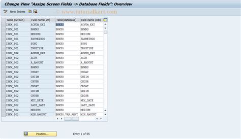 F9csob Sap Tcode So Ctrl Assig Scrnfield Dbfld
