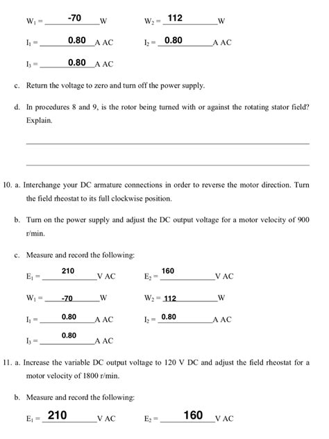 Solved A Note That The DC Motor Generator Is Connected Chegg