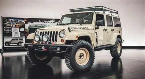 Chief Red Rock Responder Staff Car Jeep Présente 7 Nouveaux Concept Cars