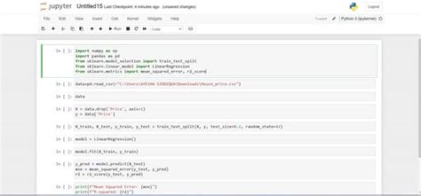 Machinelearning Linearregression Bharatintern Mohammad Ayesha Siddiqua