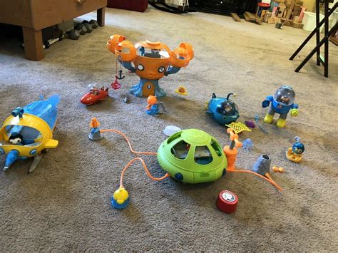 Huge Octonauts Lot Octopod Octolab More 2010990176