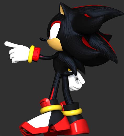 Shadow The Hedgehog 3d Model By Lovemodel