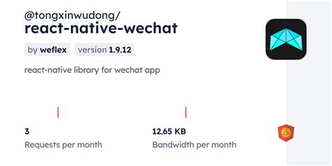 Tongxinwudongreact Native Wechat Cdn By Jsdelivr A Cdn For Npm And