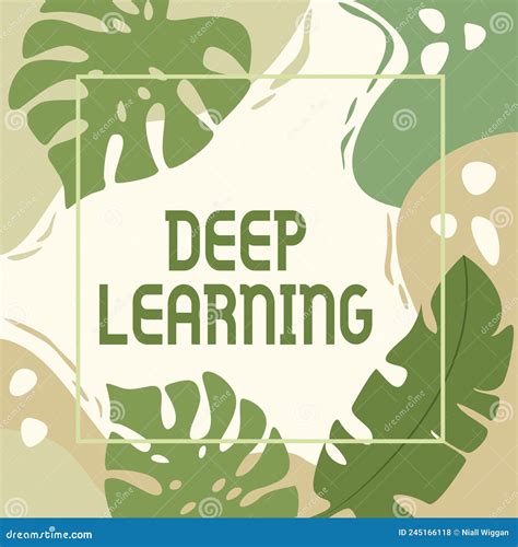 Inspiration Showing Sign Deep Learning Business Idea Hierarchical Abstractions Artificial