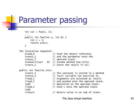 Ppt The Java Virtual Machine Powerpoint Presentation Free Download