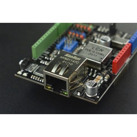 Dfrobot Ethernet En Poe Shield Voor Arduino W5500 Chipset Dfrobot