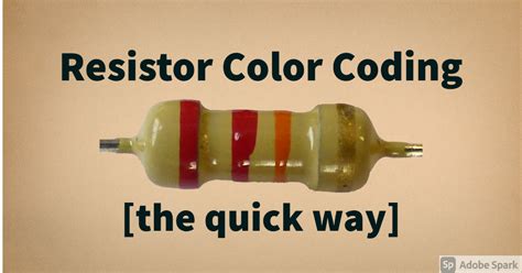 Resistor Color Decoding Technique Adobe Education Exchange