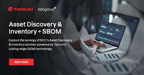 Asset Discovery And Inventory Sbom Ncc Group Tanium