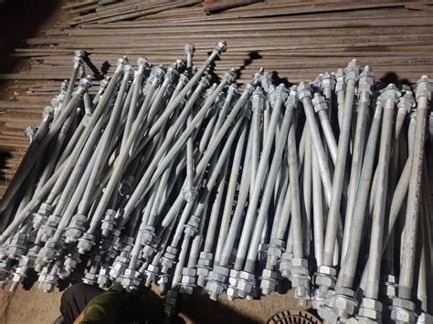 Foundation Bolts Steel Ms Sag Rod Size M12 To M125 At ₹ 85 Kg In Ahmedabad