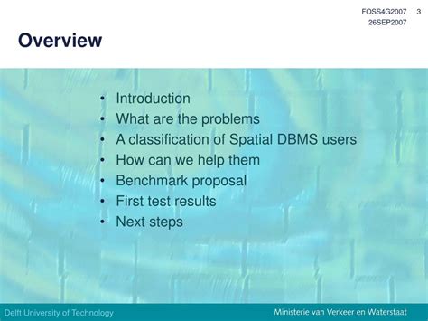 Ppt Spatial Database Benchmarking Enhancing Performance And User