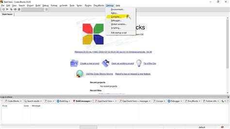 Comment terminé la configuration de code block Forum C