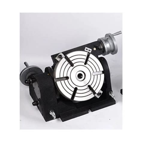 Tsk400 Manual Tilting Rotary Table Indexing Head For Cnc Drilling Milling Boring Machine